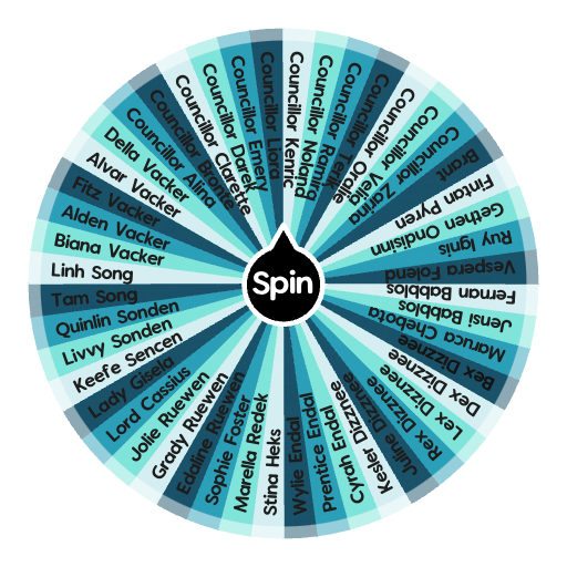Last one standing is your KOTLC character! | Spin the Wheel - Random Picker