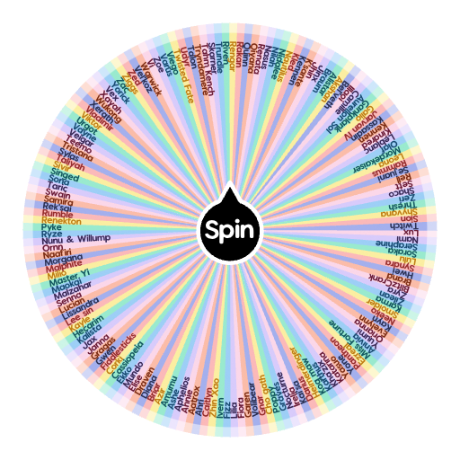 League of legends: Champions | Spin the Wheel - Random Picker
