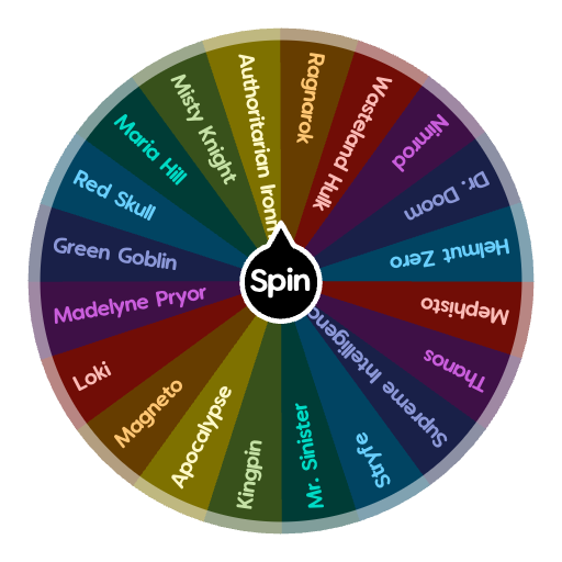 Legendary Marvel - Mastermind | Spin The Wheel - Random Picker