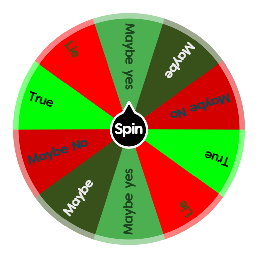 Lie Detector | Spin The Wheel App