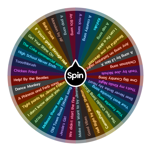Listen to a song! | Spin the Wheel - Random Picker