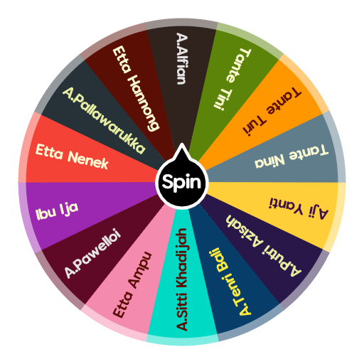 Lot Arisan Periode 2 Sept 2020 | Spin the Wheel - Random Picker