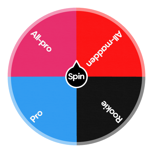 Madden difficulty | Spin the Wheel - Random Picker