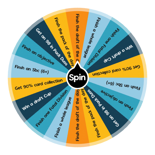 Madfut Challenges | Spin the Wheel - Random Picker