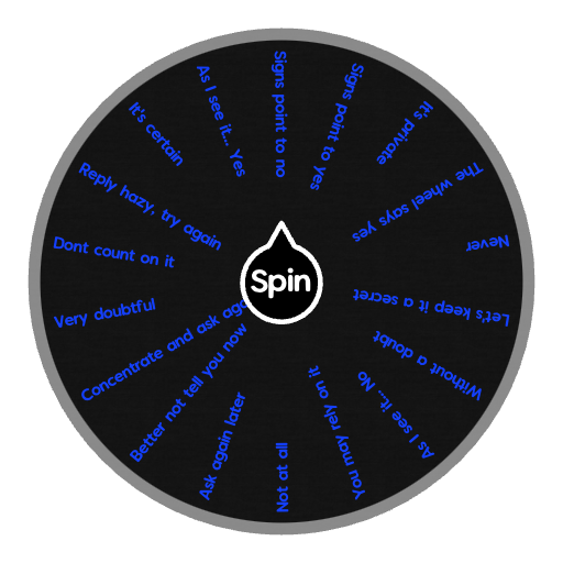Magic 8 wheel | Spin the Wheel - Random Picker