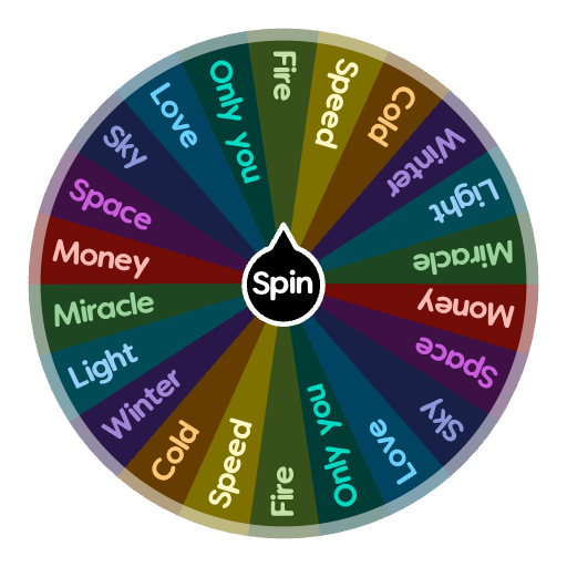 Make a song in a title of | Spin the Wheel - Random Picker
