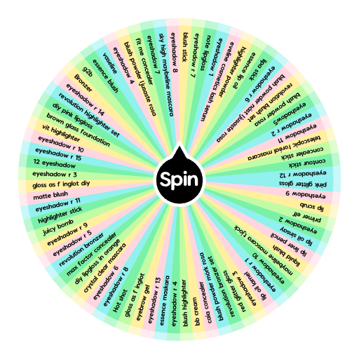 makeup | Spin The Wheel - Random Picker
