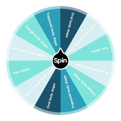 Male body shape wheel | Spin the Wheel - Random Picker