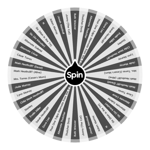 Mandela Catalogue Characters | Spin The Wheel - Random Picker