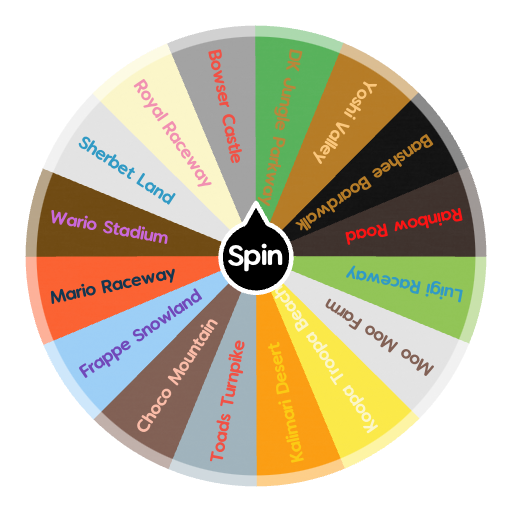 Mario Kart 64 Tracks | Spin the Wheel - Random Picker