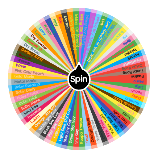 Mario Kart 8 Deluxe Characters + Booster Course Pass Characters | Spin ...