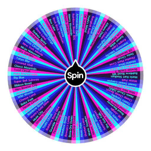 Mario Kart 8 Deluxe Tracks | Spin the Wheel - Random Picker
