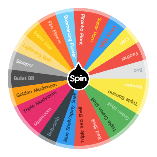 Mario Kart 8 Items | Spin the Wheel - Random Picker