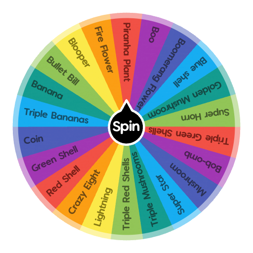 Mario Kart Custom Item | Spin the Wheel - Random Picker