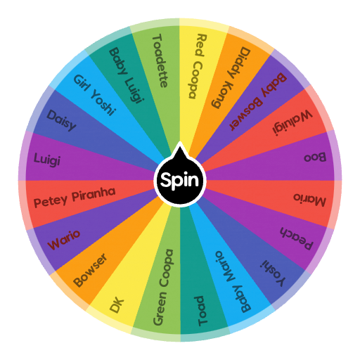 Mario Kart Double Dash Wheel | Spin the Wheel - Random Picker