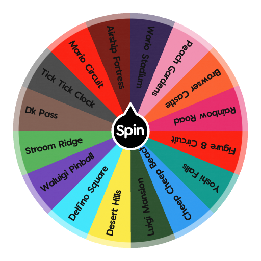 Mario Kart Tracks DS | Spin the Wheel - Random Picker
