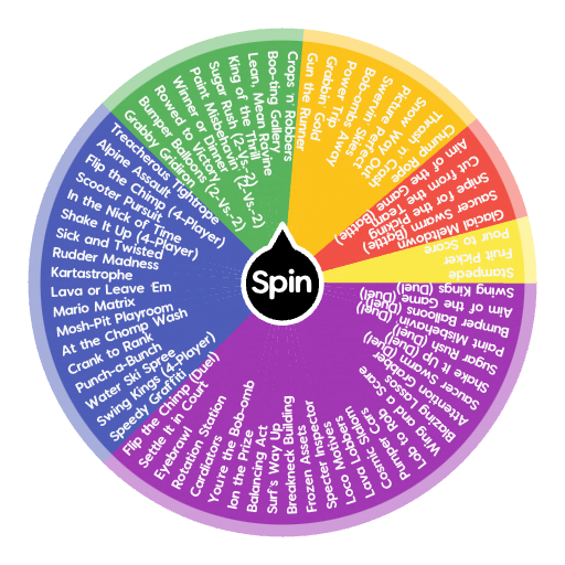 Mario party 8 All minigames | Spin the Wheel - Random Picker