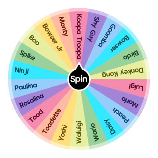 Mario Party Jamboree Characters | Spin the Wheel - Random Picker