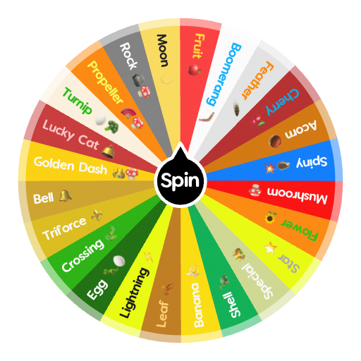 Mariokart 8 Deluxe & DLC Cup Wheel | Spin the Wheel - Random Picker