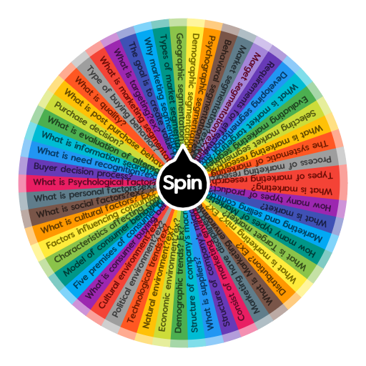 Market 1 | Spin The Wheel App