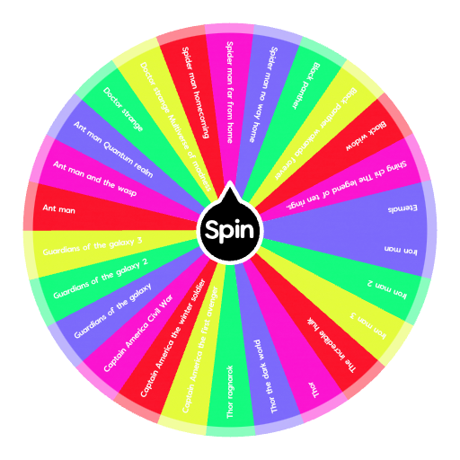 Marvel movies | Spin the Wheel - Random Picker