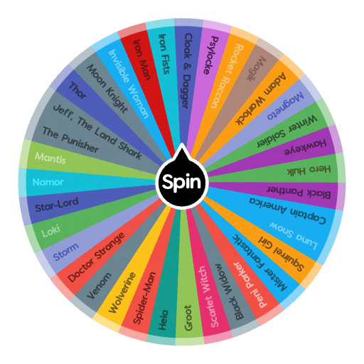 Marvel Rival Heroes | Spin the Wheel - Random Picker