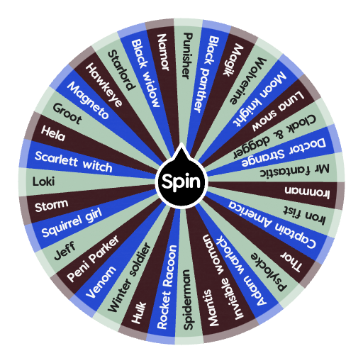 Marvel Rivals Characters | Spin the Wheel - Random Picker