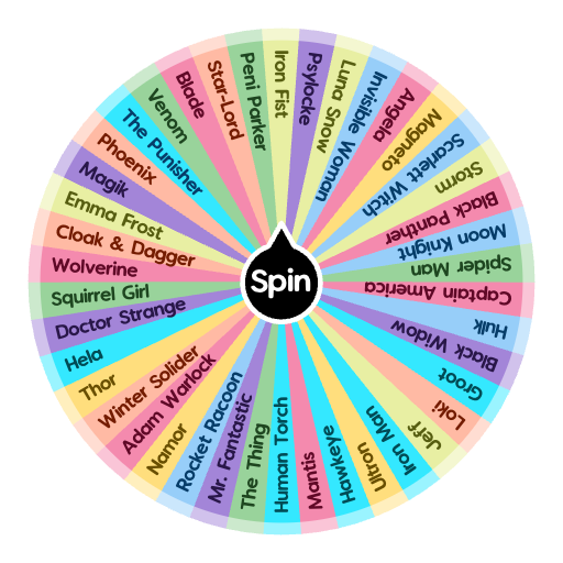 Marvel Rivals Hero Wheel S4 UPDATE | Spin the Wheel - Random Picker