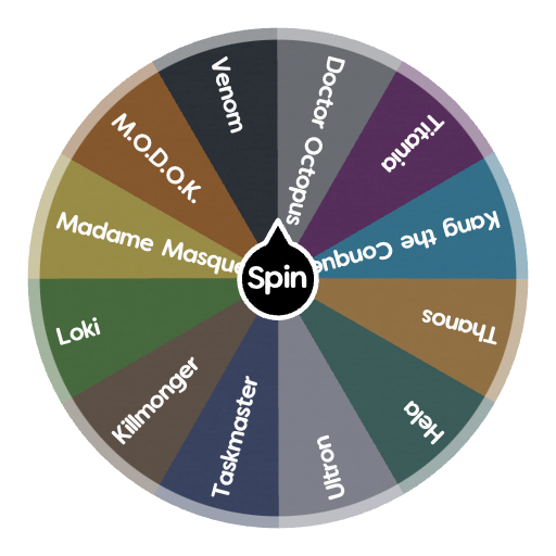 Marvel Villainous - Base game & all expansions | Spin the Wheel ...