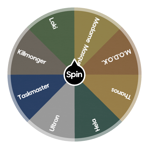 Marvel Villainous | Spin the Wheel - Random Picker