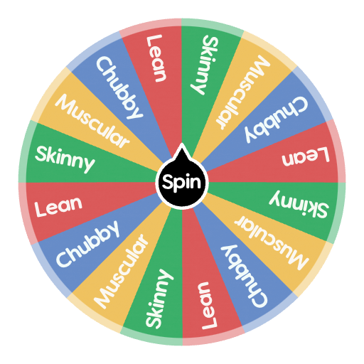 Masculine Body Types | Spin the Wheel - Random Picker