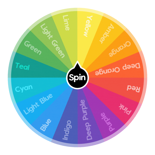 Material Color Wheel | Spin the Wheel - Random Picker