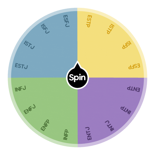 MBTI (16 personality) | Spin the Wheel - Random Picker