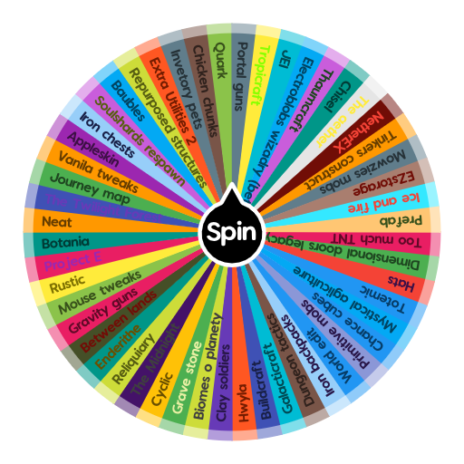 MC mod list (not picker just list of good mods) | Spin the Wheel ...