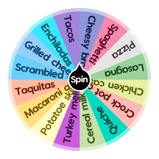 Meals | Spin the Wheel - Random Picker