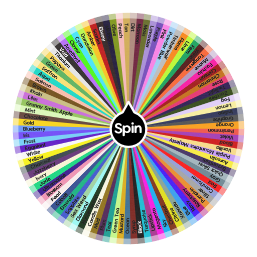 Mega Color Tournament | Spin the Wheel - Random Picker