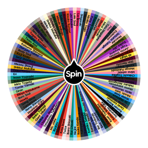 MHA characters | Spin The Wheel - Random Picker