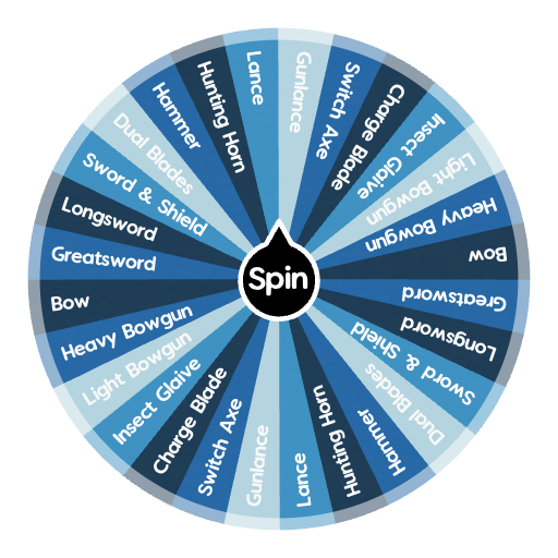 MHW Weapons | Spin the Wheel - Random Picker