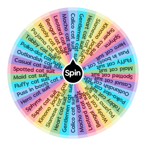 Miitopia cat suit wheel | Spin the Wheel - Random Picker