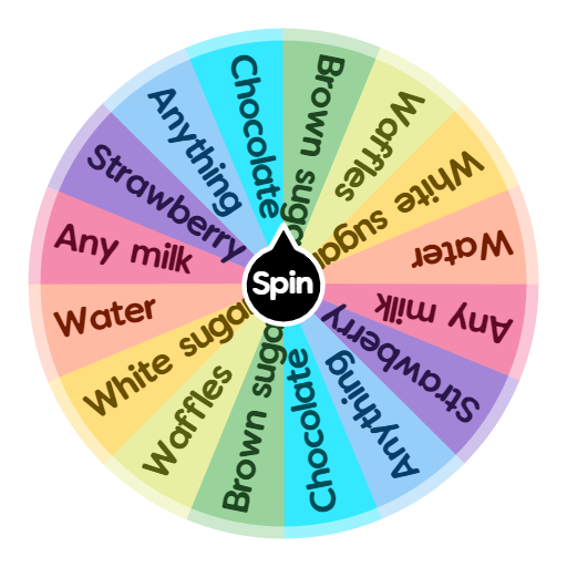 Milkshake | Spin The Wheel App