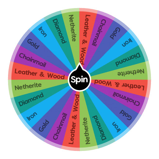 Minecraft Armor | Spin the Wheel - Random Picker