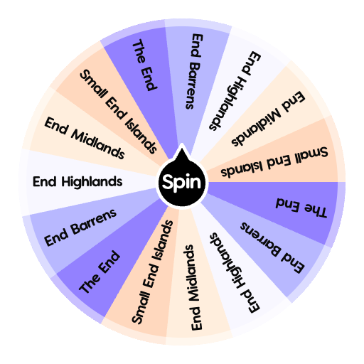 Minecraft End Biomes | Spin The Wheel - Random Picker
