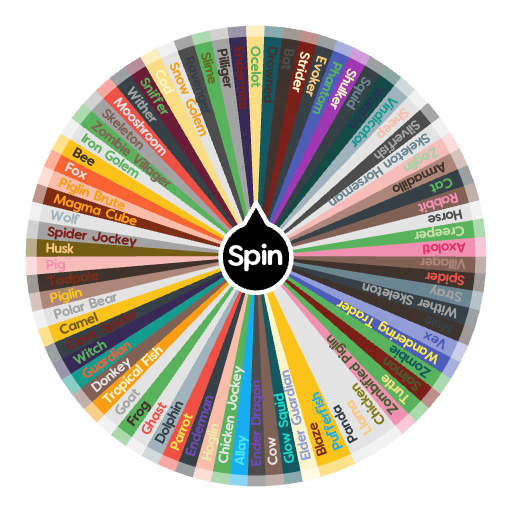 Minecraft mobs | Spin the Wheel - Random Picker