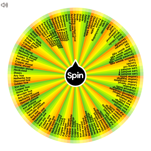 Minecraft PvP wheel (loot giver) | Spin The Wheel - Random Picker