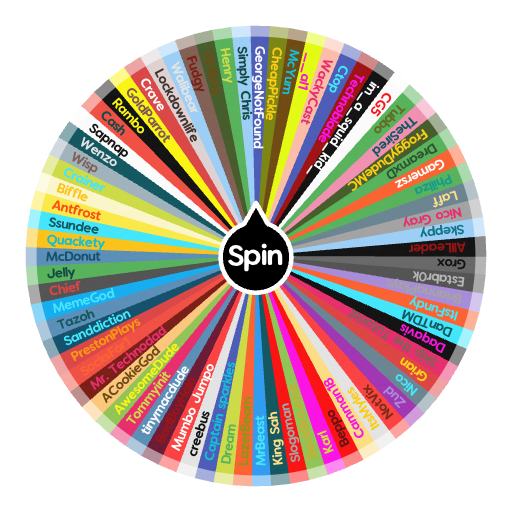 Minecraft YouTubers | Spin the Wheel - Random Picker