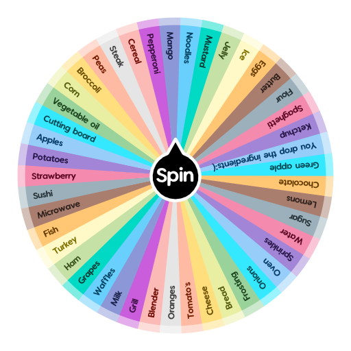 Mix ingredients! (mix 3 ingredients) | Spin the Wheel - Random Picker