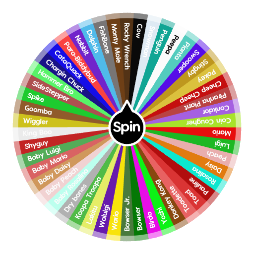 MK World Characters | Spin the Wheel - Random Picker