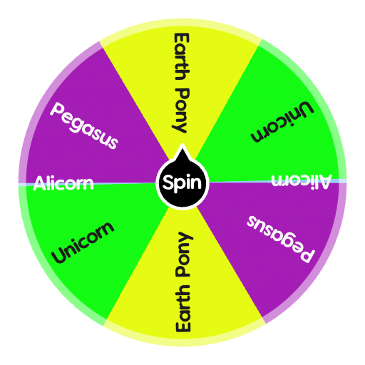 MLP OC Species | Spin the Wheel - Random Picker