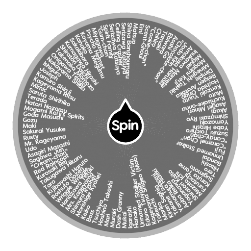 Mob Psycho - all characters thus far! | Spin the Wheel - Random Picker