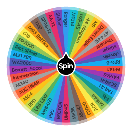 Modern Warfare 2 (2009) Random Weapon | Spin The Wheel - Random Picker